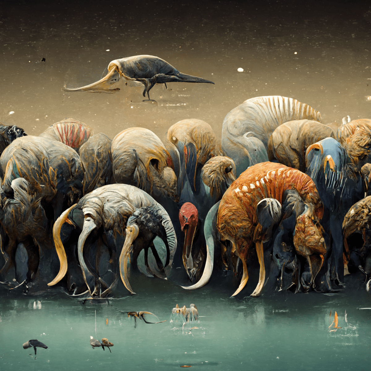 /imagine every extinct species in the same place – The Digital Dream